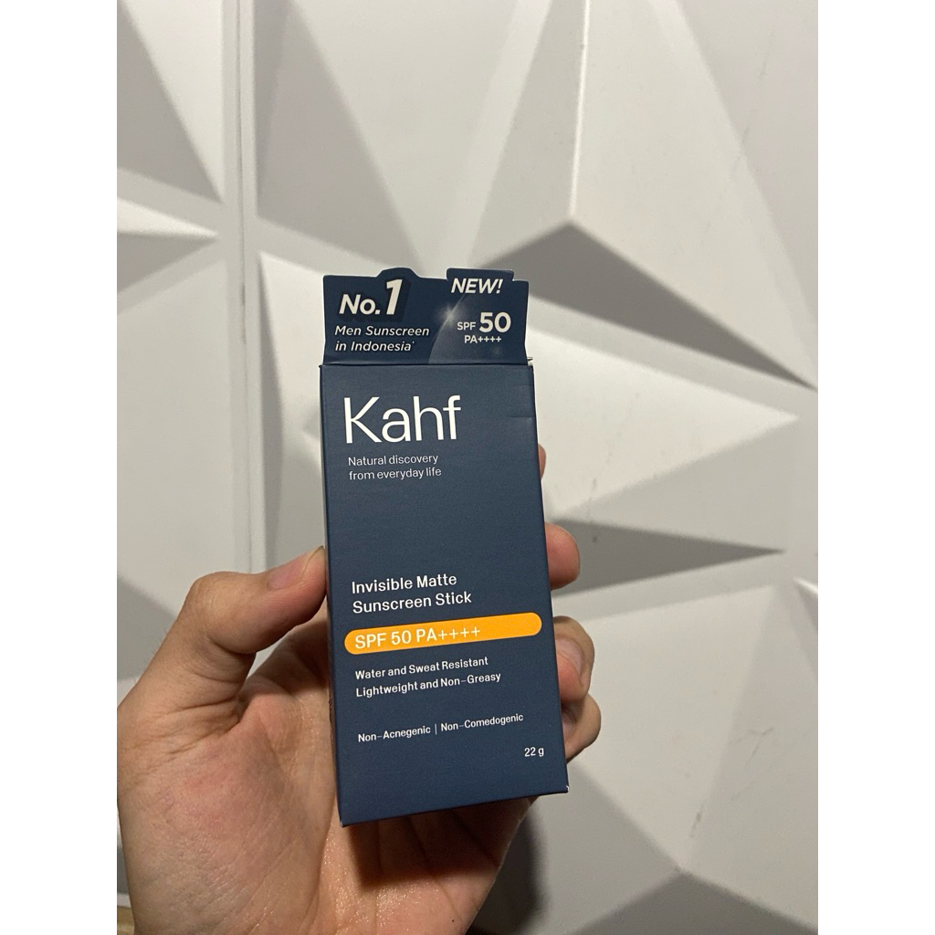 Jual Kahf Sunscreen Stick Invisible Matte SPF 50 PA++++ 22 g ...