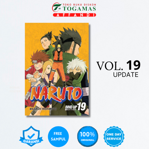 Jual [ UPDATE ] NARUTO ED. BIND UP VOLUME 1- 19 - MASASHI KISHIMOTO ...