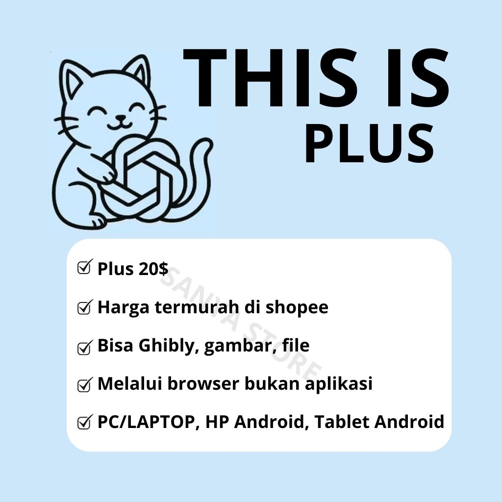 Jual [Promo] Plan Plus Melalui Browser Gpt Full Garansi | Shopee Indonesia