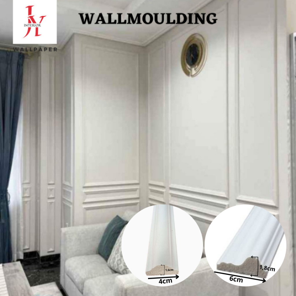 Jual WALLMOULDING | Wainscoting Dinding Profil | 290CM | Shopee Indonesia