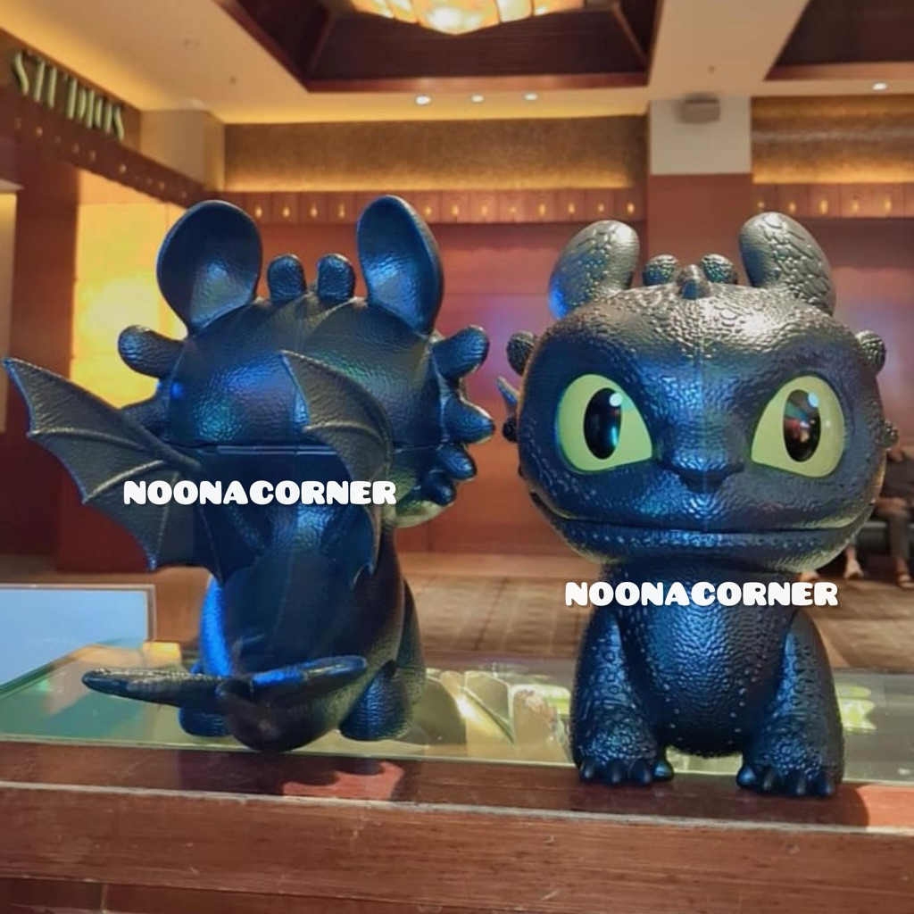 Jual NEW ‼️ Popcorn Bucket Toothless How To Train Your Dragon XXI ...