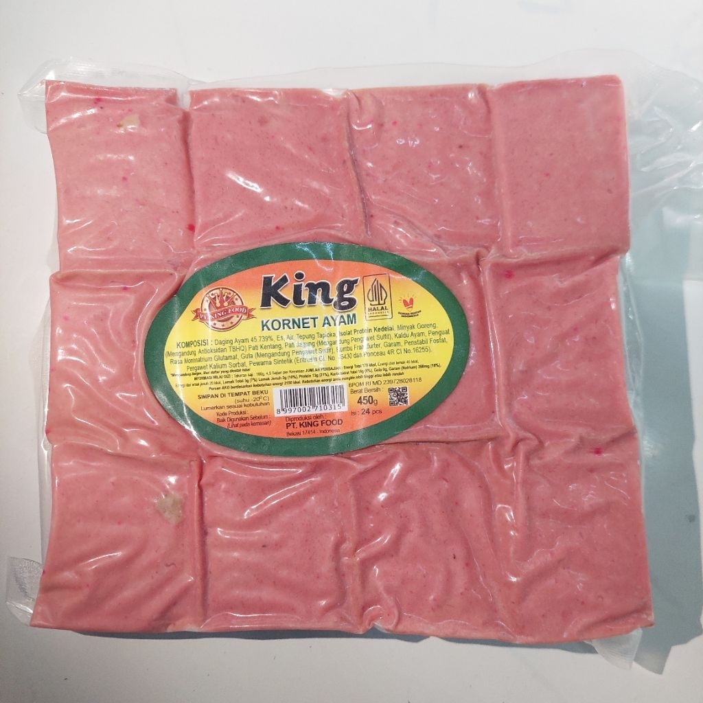 Jual KORNET AYAM/ KING KORNET AYAM 24pcs/ KORNET LEBEL STIKER | Shopee ...
