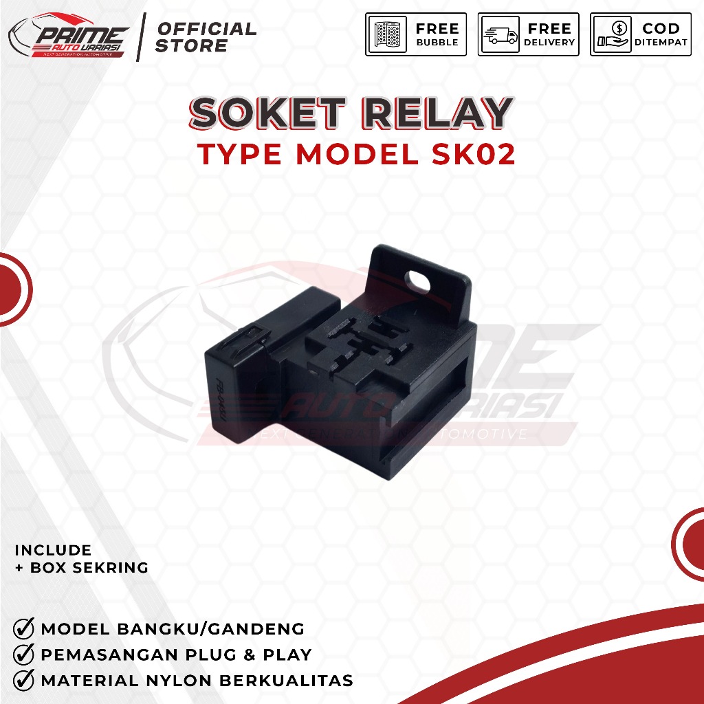 Jual SOCKET RELAY GANDENG SOKET BANGKU SET RUMAH SEKRING FUSE BOX ...