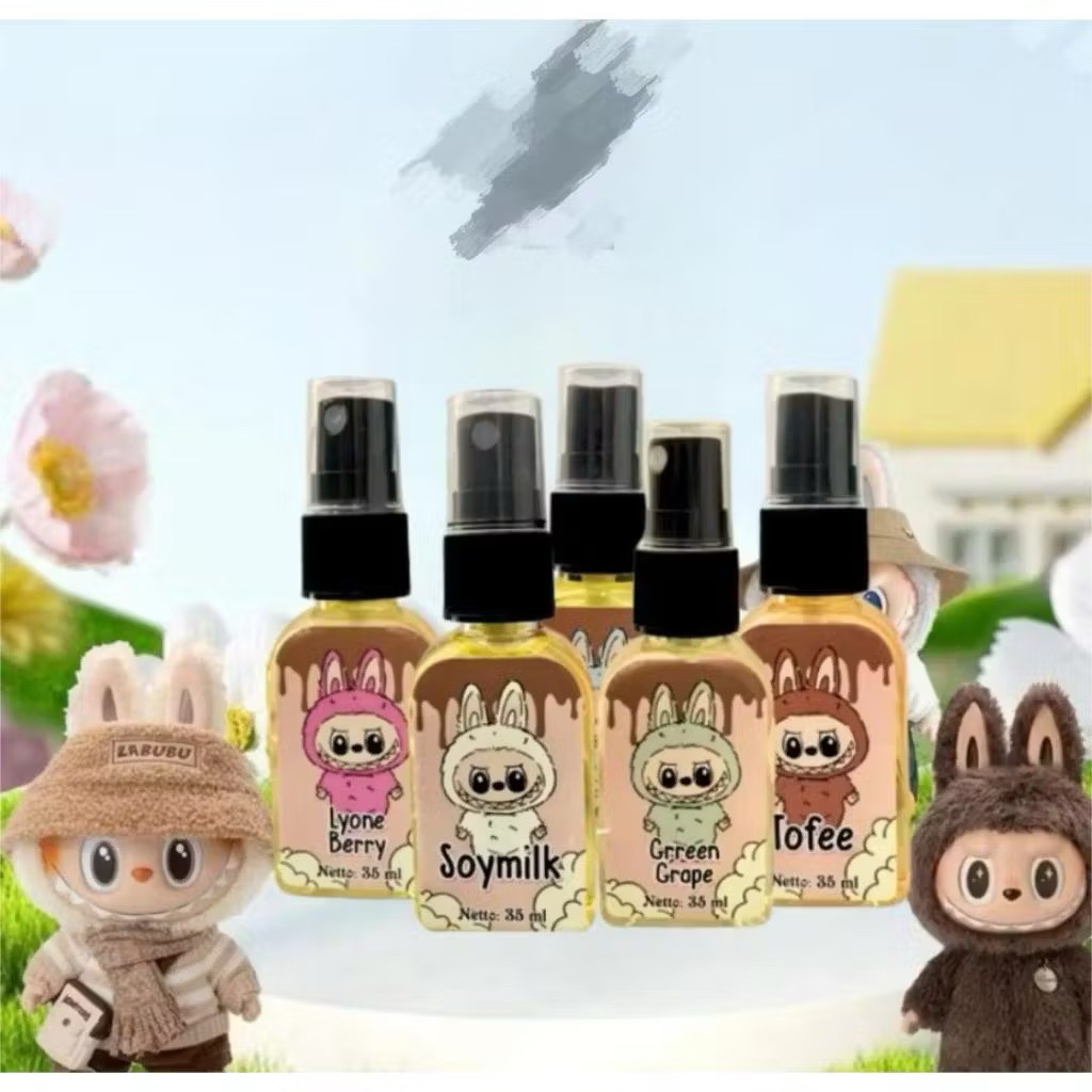 Jual Termurah Parfum anak Unisex Karakter Labubu ( Parfum Kids 35ml ...