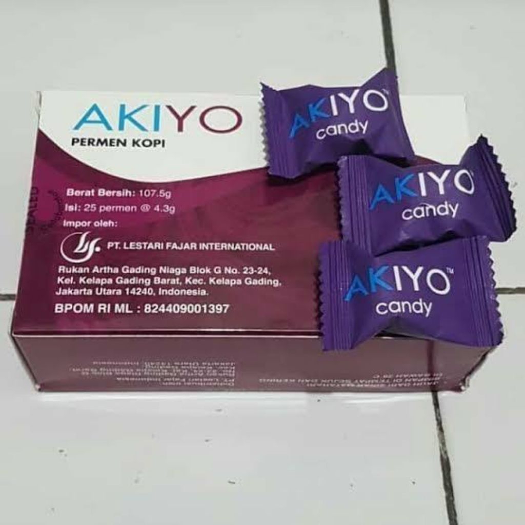 Jual Permen Akiyo Asli Original Akiyo Candy For Men 20 pics | Shopee Indonesia