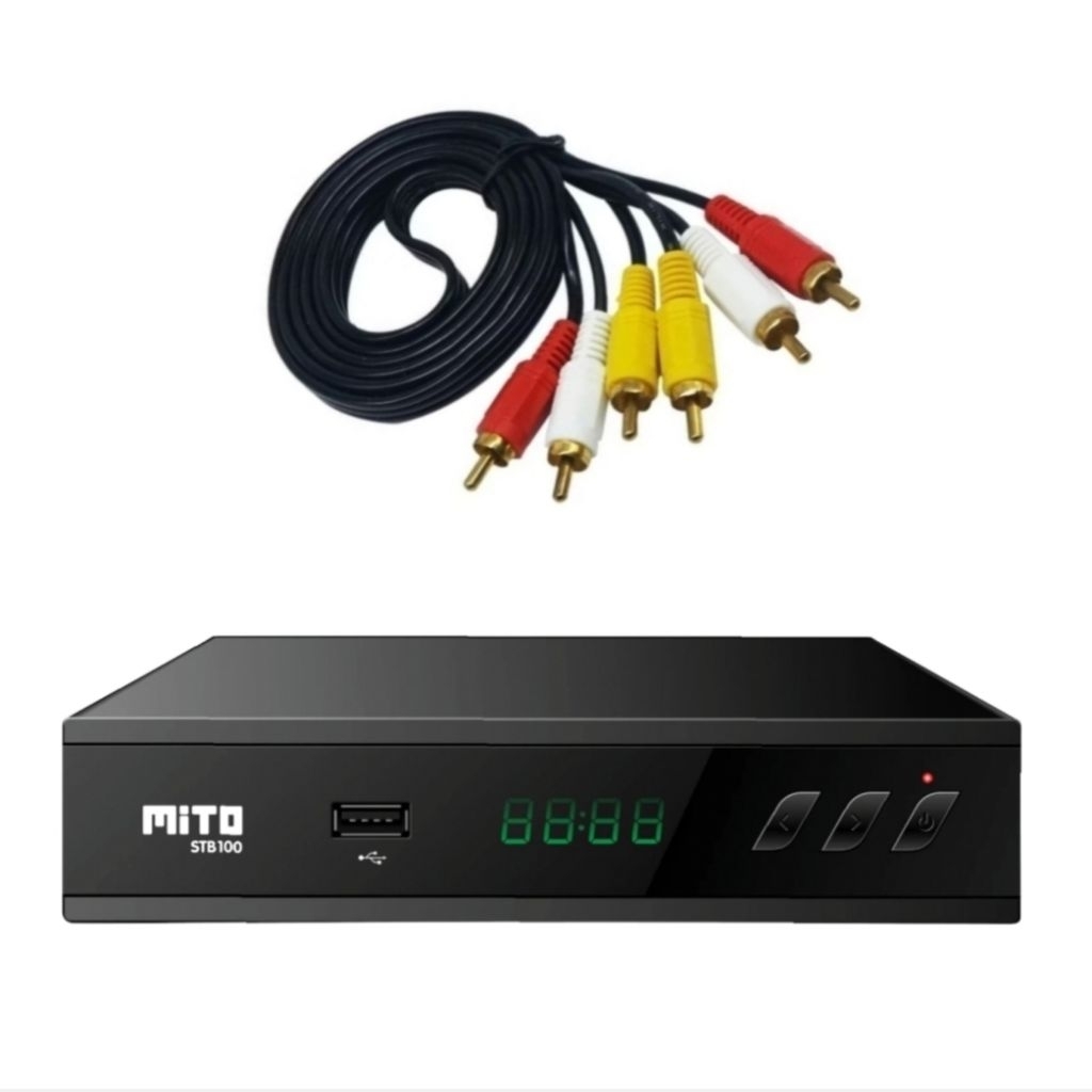 Jual Kabel RCA STB MITO STB 100 kabel HDMI set top box mito DVB T2 ...