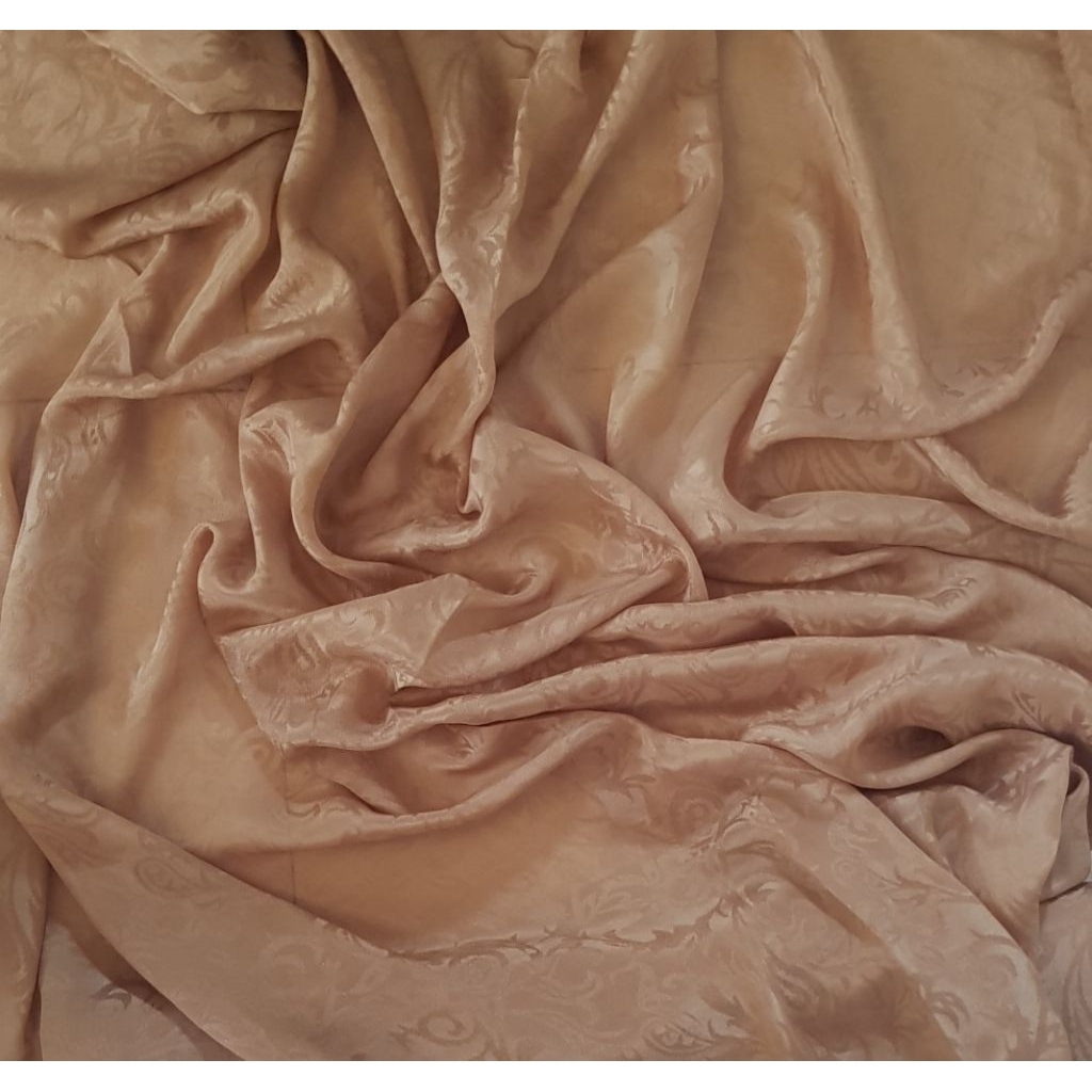 Jual kain sutra asli mulberry silk kain sutra timbul | Shopee Indonesia