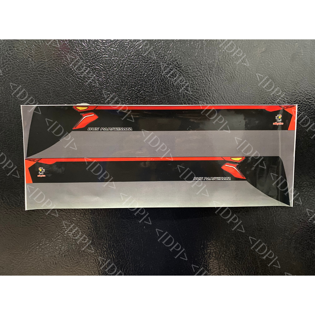 Jual Stiker Kaca SAMPING Jet Bus 3 RKC - MERAH | Shopee Indonesia