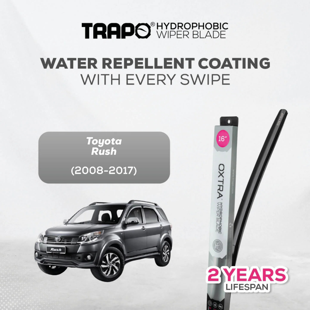 Jual Trapo Hydrophobic Wiper Blade Toyota Rush (2008-2017) Wiper Mobil ...
