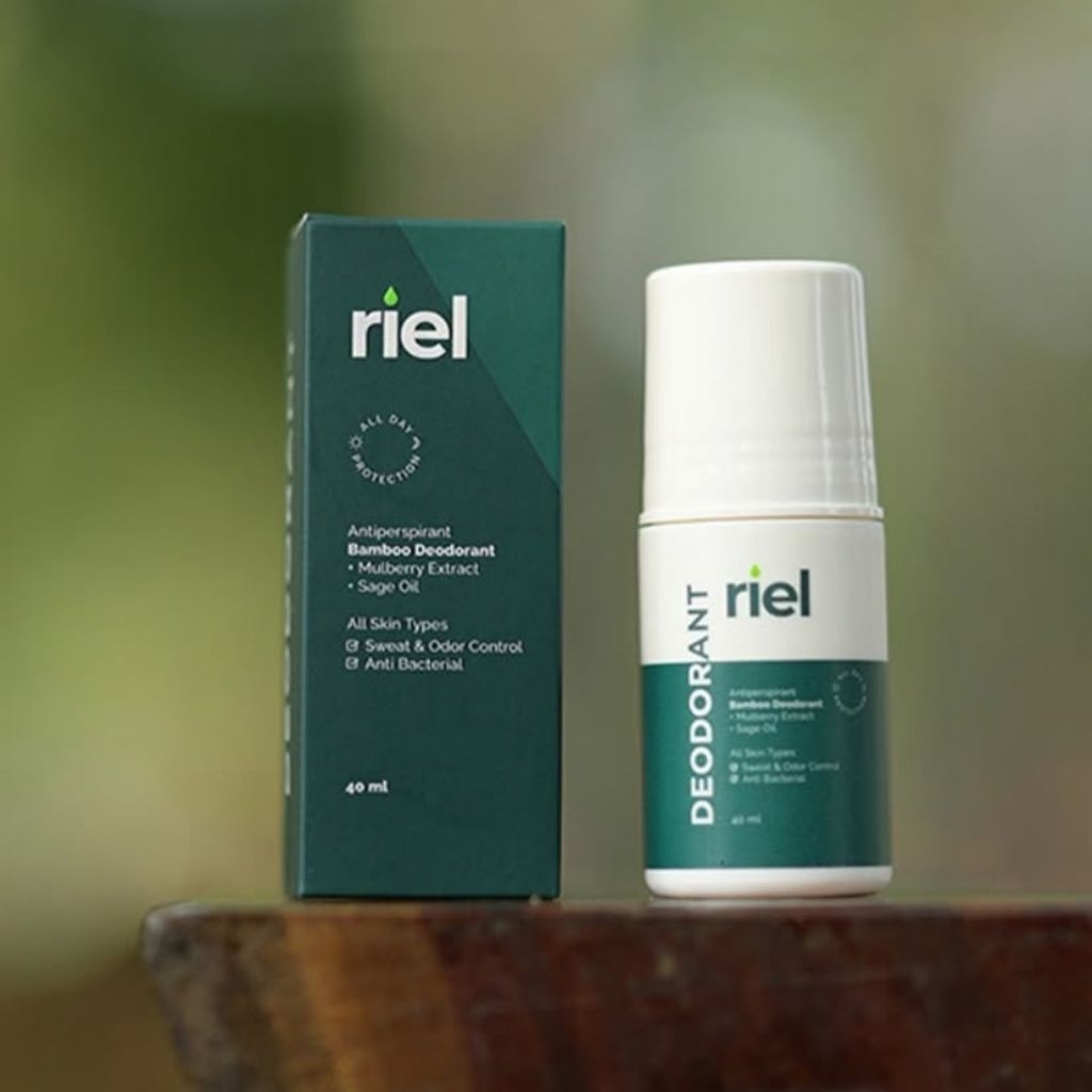 Jual Riel Antiperspirant Bamboo Deodorant Alami | Shopee Indonesia