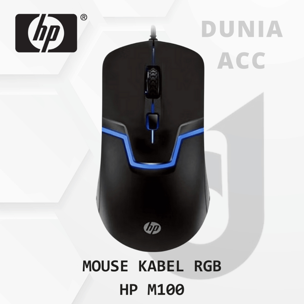 Jual HP M100 - MOUSE KABEL RGB | Shopee Indonesia