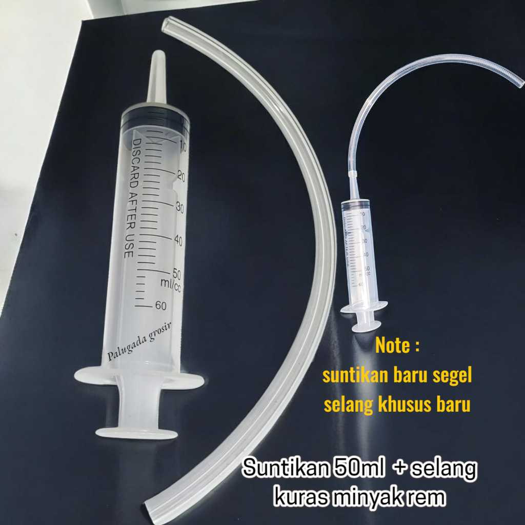 Jual Alat Bleeding minyak Rem Motor / Mobil Universal suntikan Kuras ...