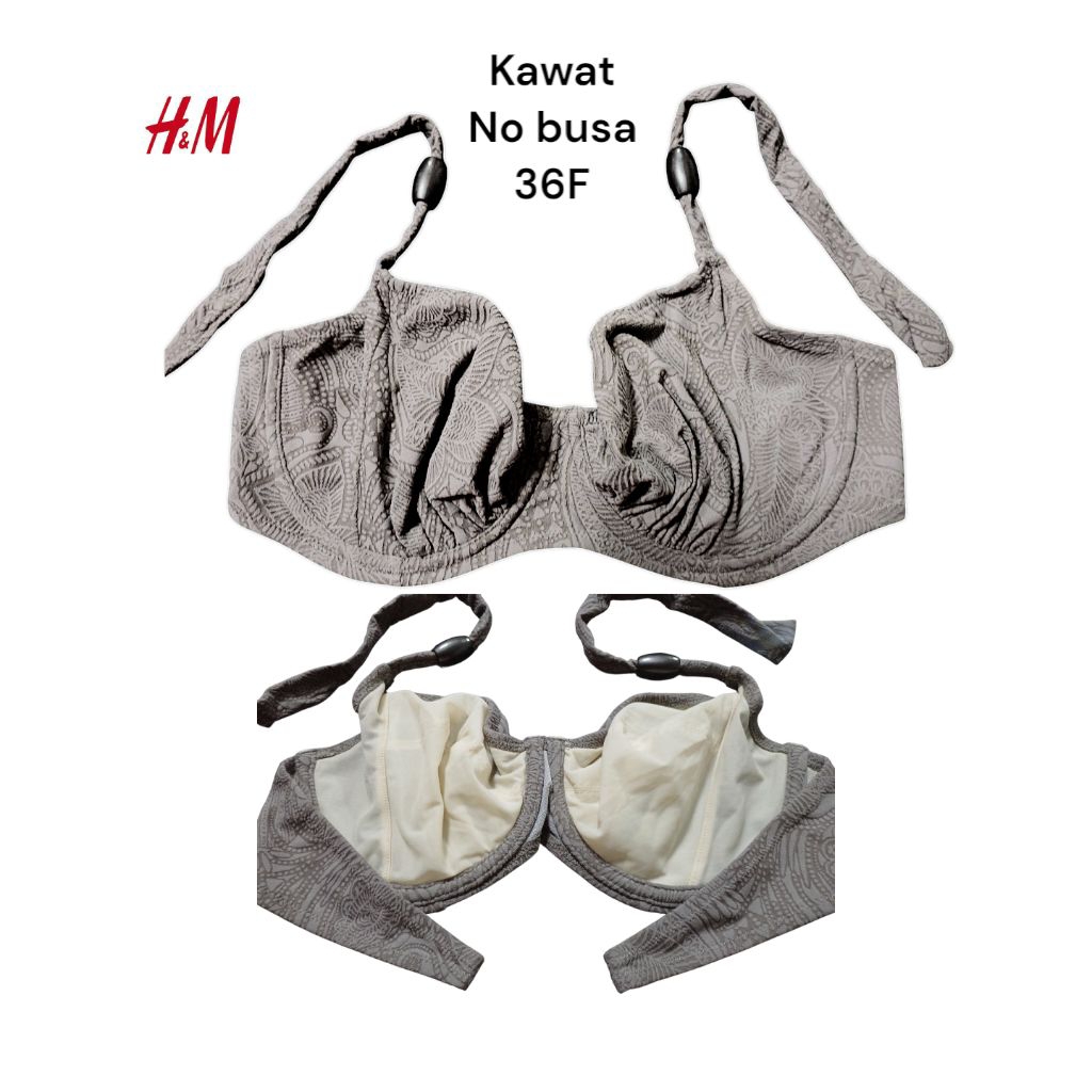 Jual Bikini Hnm 32H 36F kawat busa tipis | Shopee Indonesia