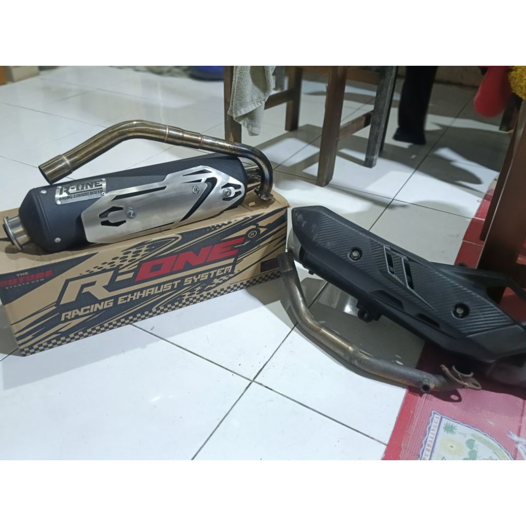Jual KNALPOT STYLO 160 R-ONE | KNALPOT STANDAR RACING HONDA STYLO 160 ...