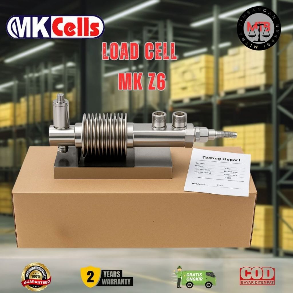 Jual MK Cells Load Cell Z6/ MK-CELLS MK Z6 Bending Beam Load Cell ...