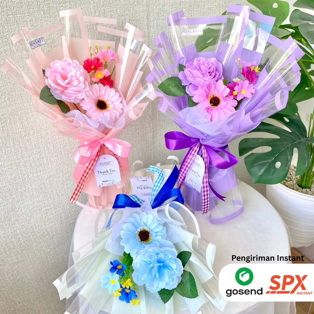 Jual REYACRAFT Buket Bunga Wisuda / Sempro / Ulang Tahun | Buket Bunga ...