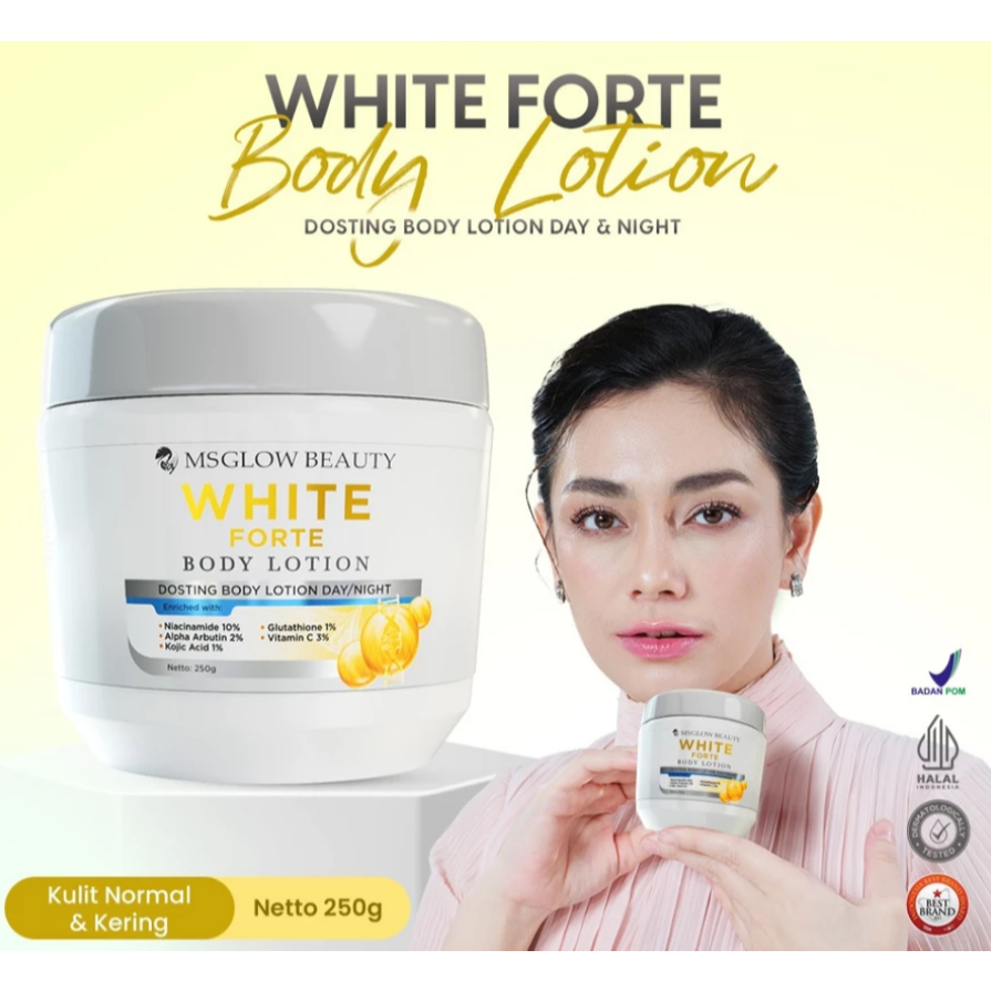 Jual MS GLOW - BODY SERIES WHITE FORTE BODY DOSTING & WHITE FORTE BODY ...