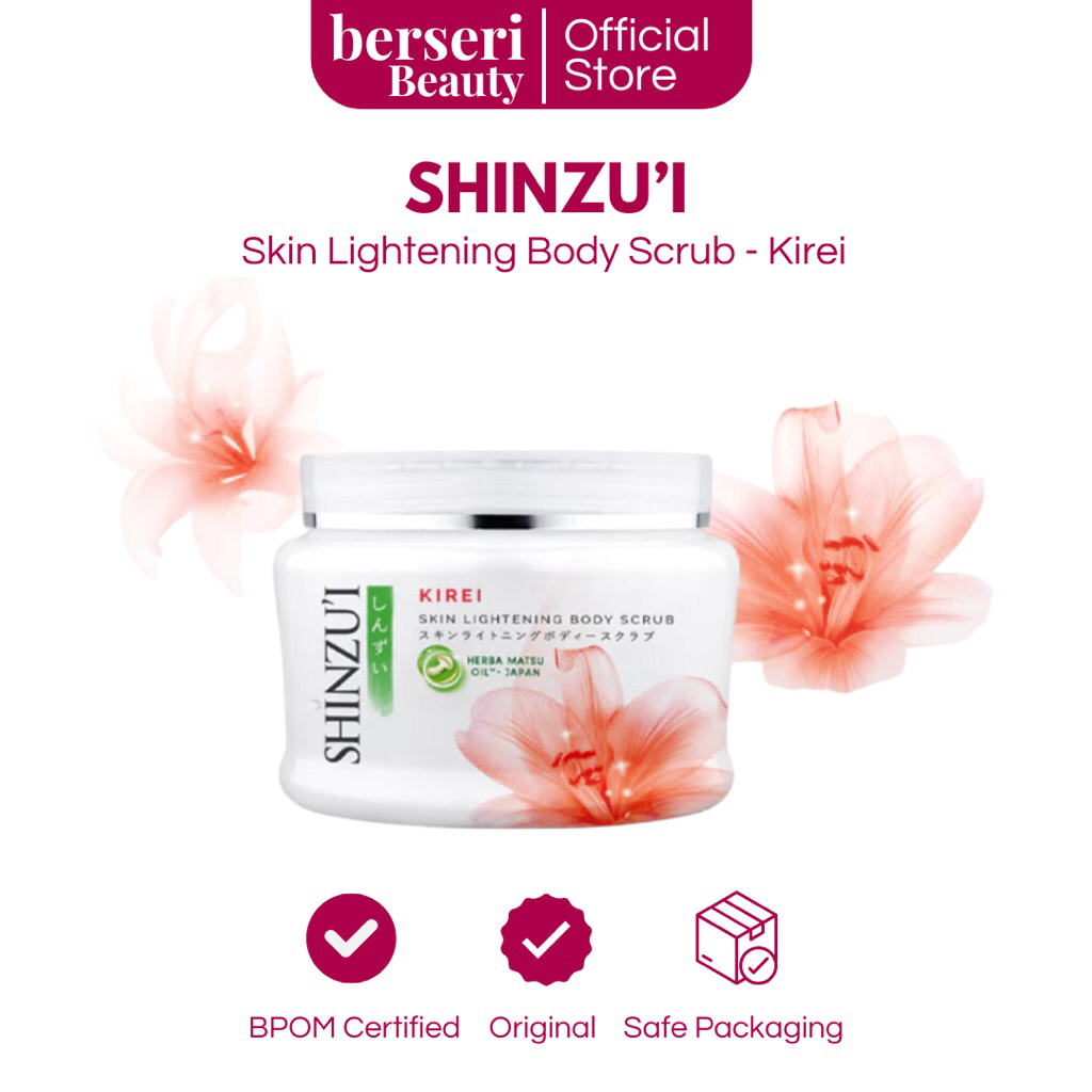 Jual SHINZU'I Skin Lightening Body Scrub - Kirei 200g | Shopee Indonesia