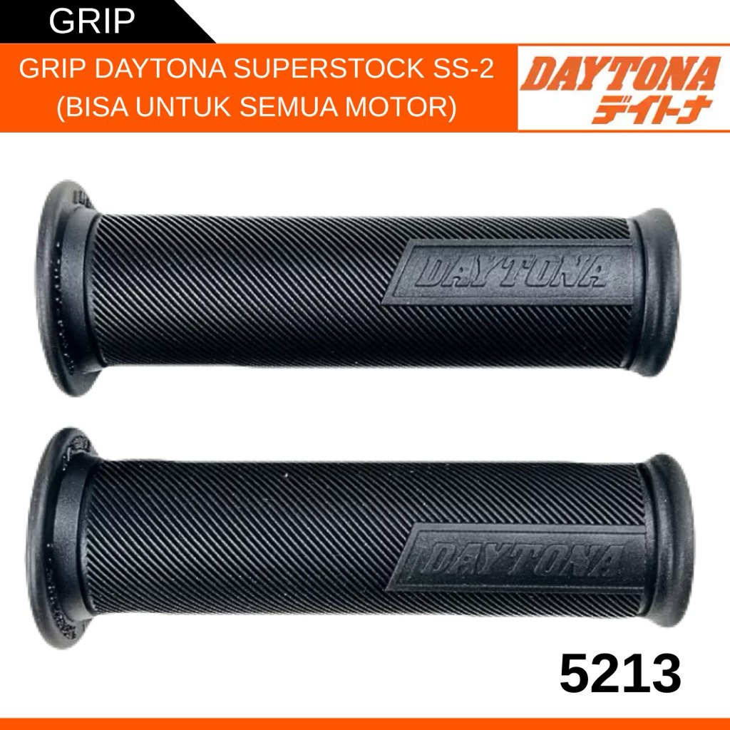 Jual GRIP HANDGRIP SS-2 BLACK UNIVERSAL 5213 UNTUK SEMUA MOTOR VARIO ...