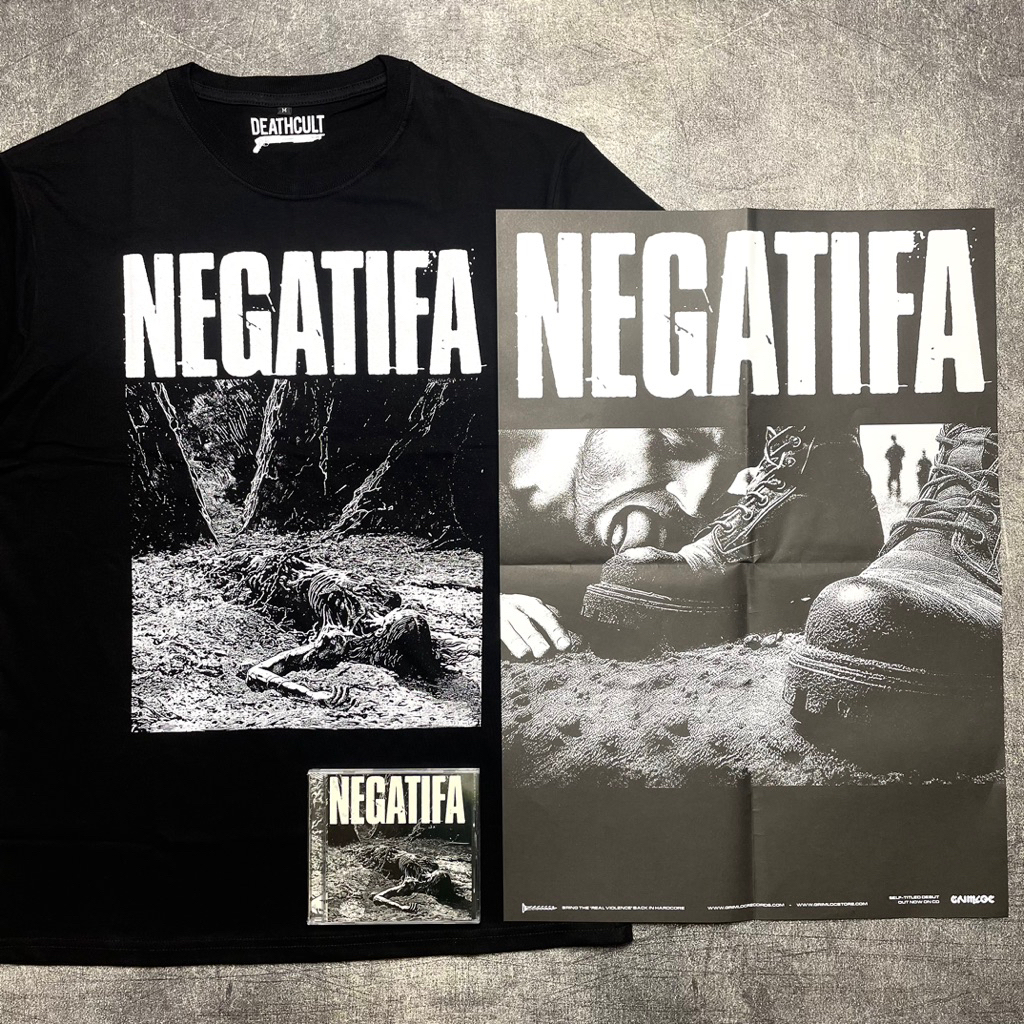 Jual Tshirt NEGATIFA - SELF TITLED Official Merchandise | Shopee Indonesia