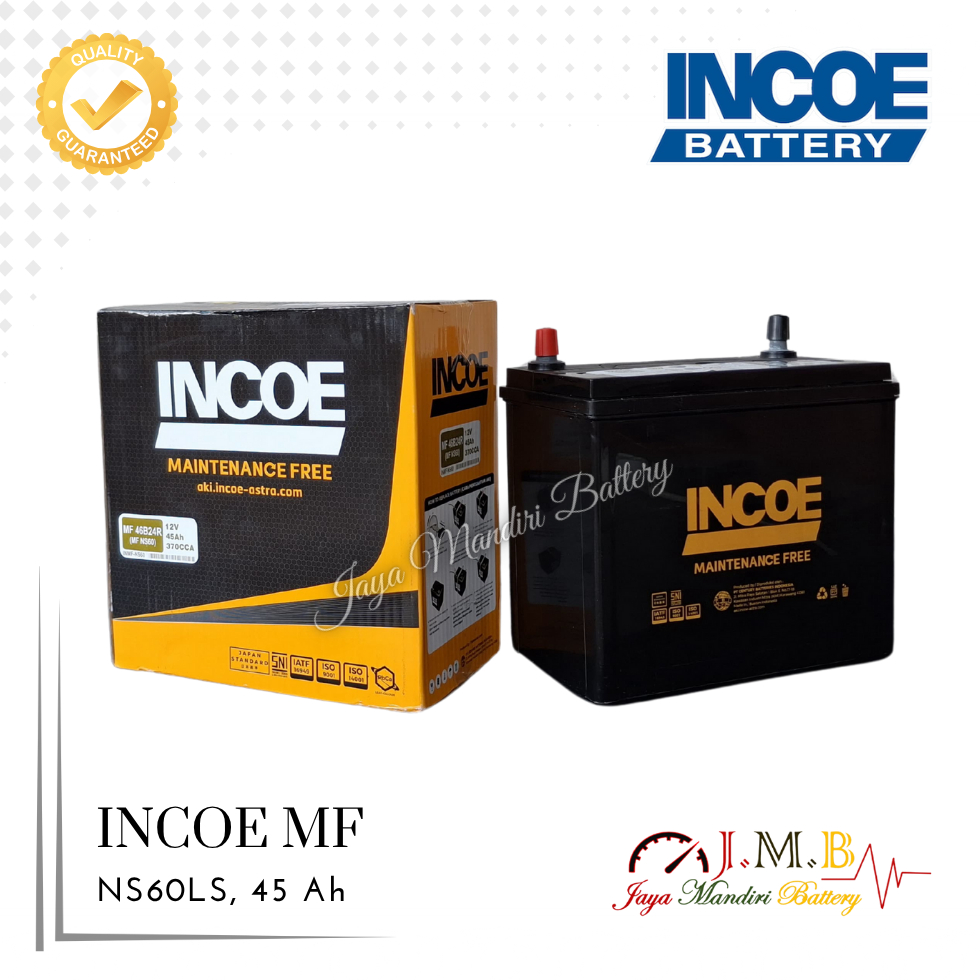 Jual Aki Mobil Incoe NS60LS MF Untuk HRV, Yaris, CRV, Vios, Civic, Mazda | Shopee Indonesia