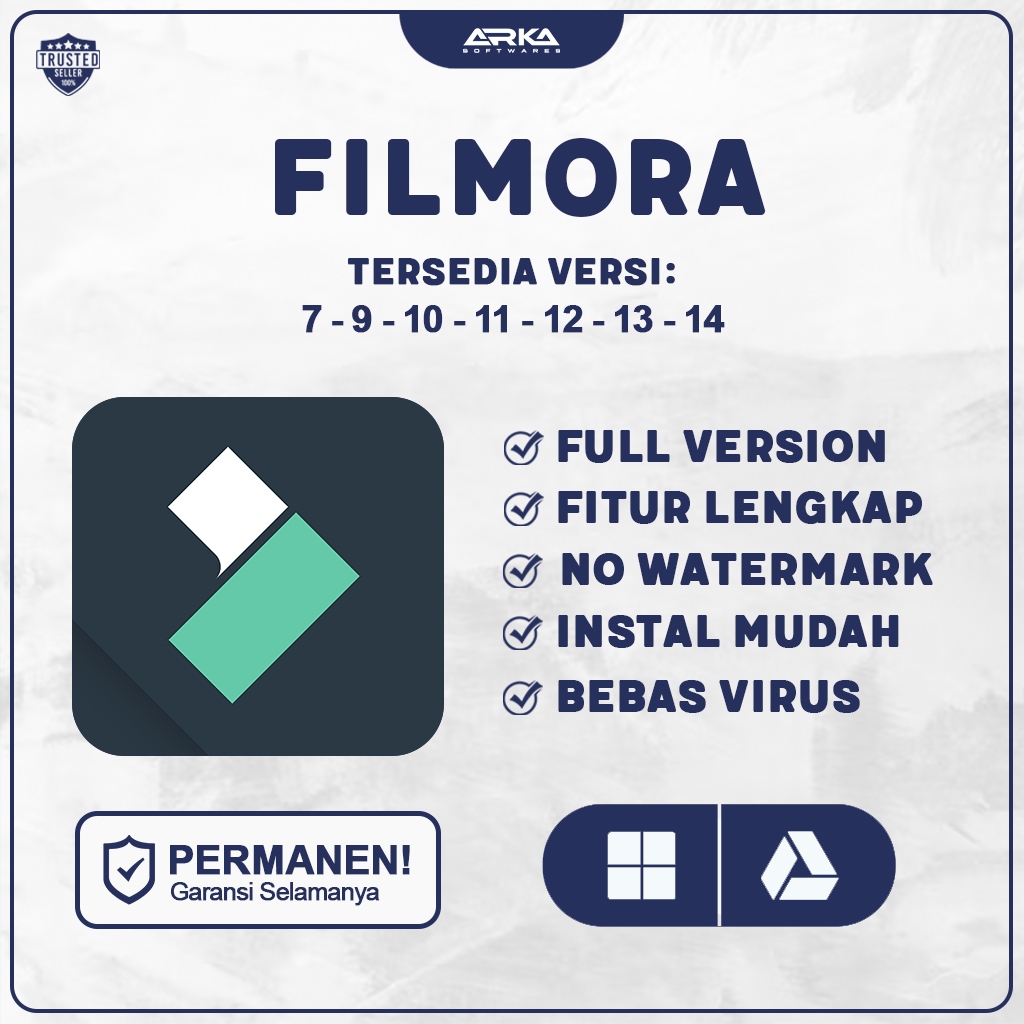 Jual Filmora 14 Full Version Tanpa Watermark Full Effect Original Lifetime (WIN & MAC) | Version ...