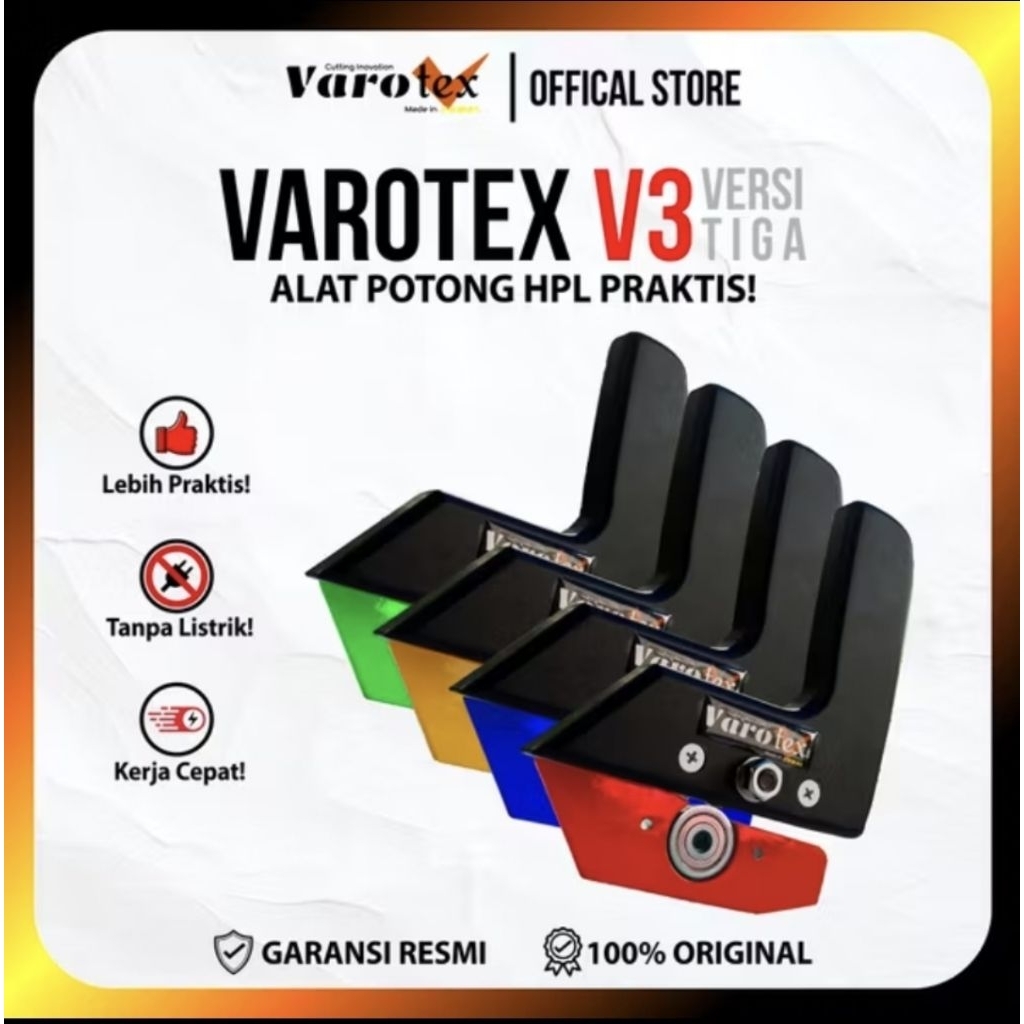 Jual [ VAROTEX GEN 3 ] ALAT POTONG HPL TERLARIS DI SHOPEE [100% ...