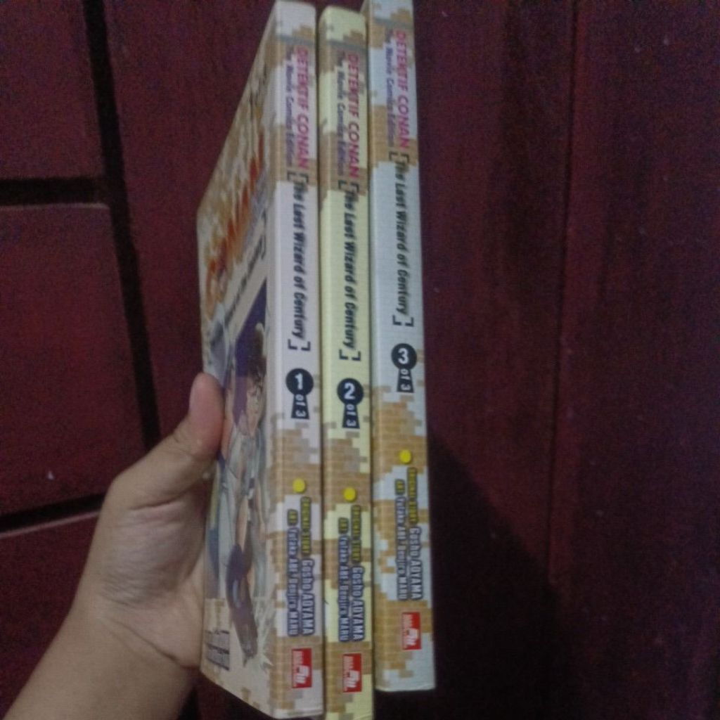 Jual komik detektif conan the movie the last wizard of the century 1-3 preloved | Shopee Indonesia