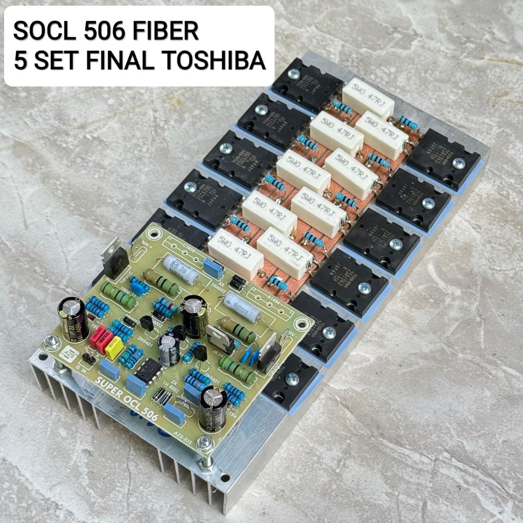 Jual SOCL 506 fiber lengkap 5,6set final toshiba 5200 original ...