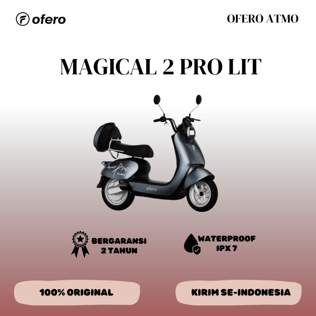 Jual OFERO MAGICAL 2 PRO LITHIUM 48V/12A GARANSI 2 TH | Shopee Indonesia