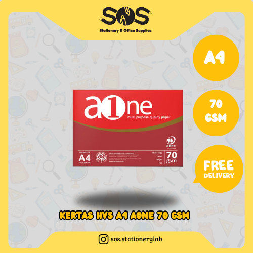 Jual Kertas HVS A4 Aone 70 Gsm [ 1 RIM ] | Shopee Indonesia