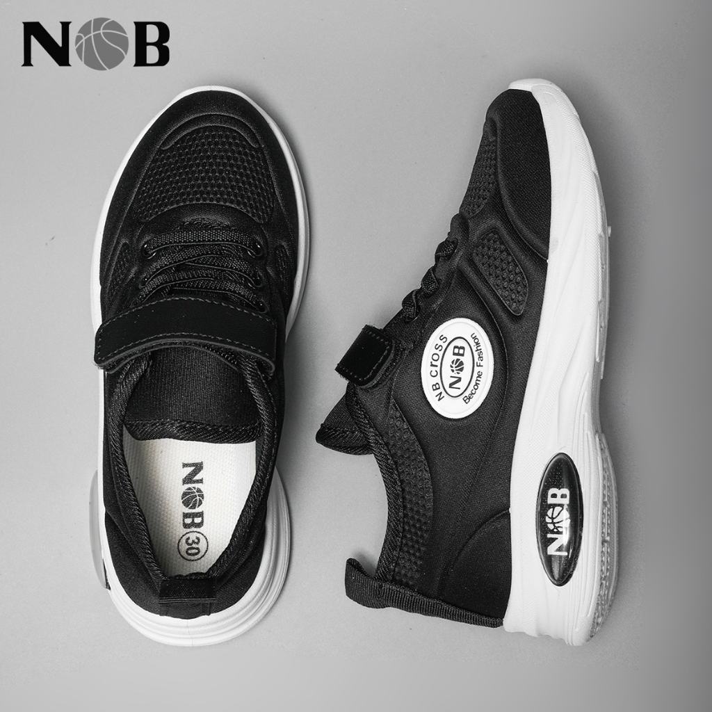 Jual NOB | Sepatu Sneakers Wanita Velcro | Sepatu Olahraga & Sekolah ...