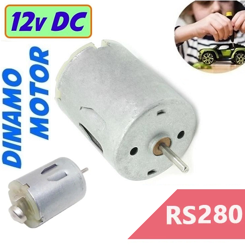 Jual Dinamo Mini High Speed Motor PAN14EE24MA / RS280 280 DC 12v Model ...