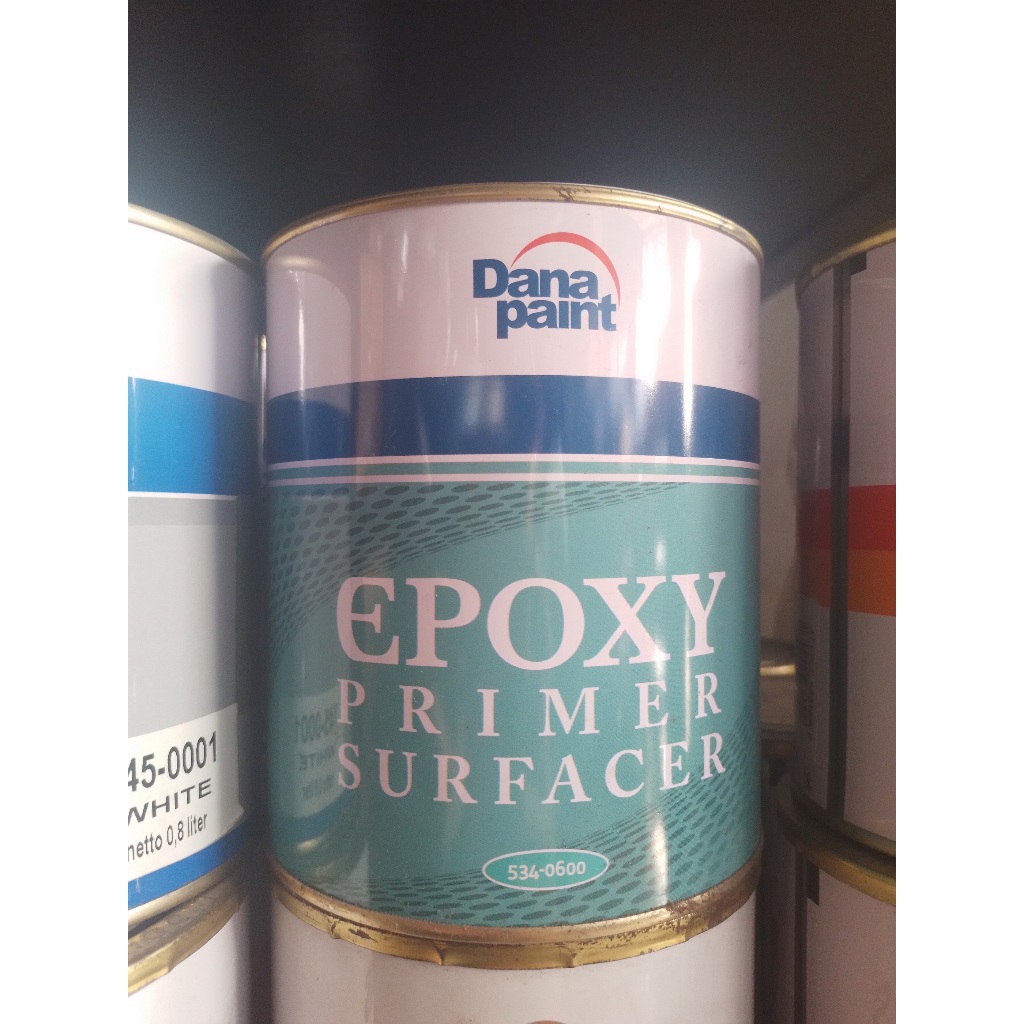Jual Dana Paint Epoxy / Cat Dasar Primer Surfacer GREY 1kg | Shopee ...