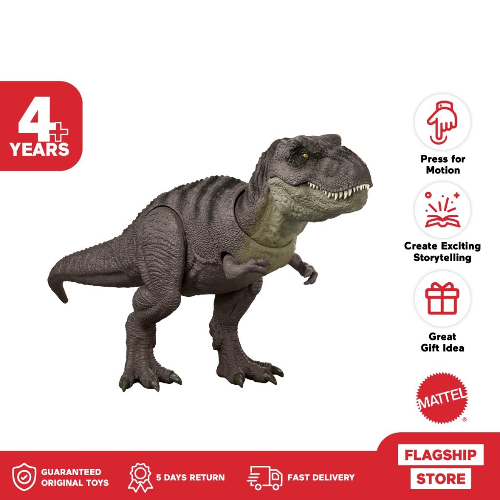 Jual Jurassic World ‘Lab Lockdown’ T-Rex - Mainan Action Figure ...