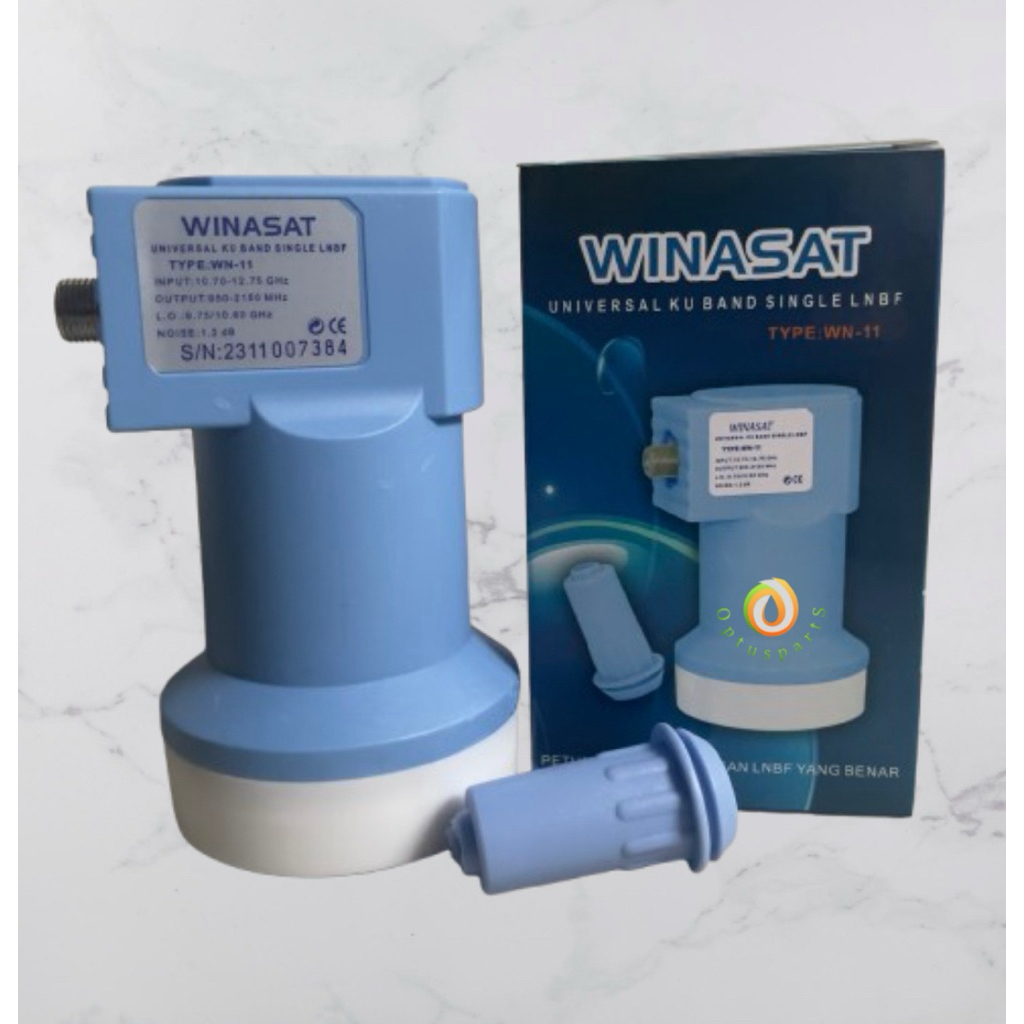 Jual LNB KU Band Single Output Winasat untuk kvision nexparabola optus ...