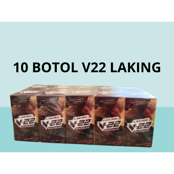 Jual 1 PAK/10 BOTOL V22 LAKING BELMAN KUALITAS SUPER DOPING ...