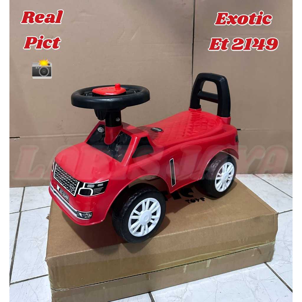 Jual MOBIL MOBILAN MAINAN ANAK RIDE ON EXOTIC ET 2149 MOBILAN DORONG ...
