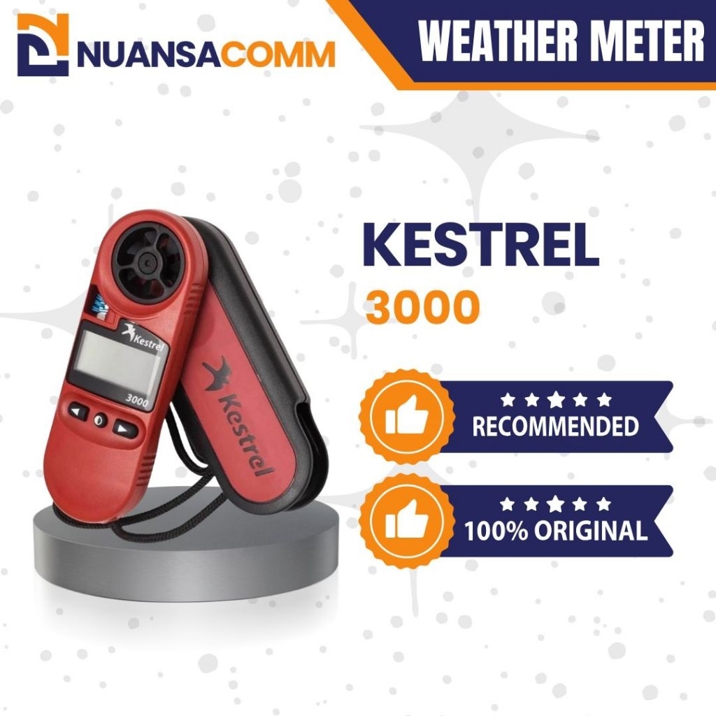 Jual Kestrel 3000 Pocket Weather Meter Kestrel 3000 / Anemometer ...