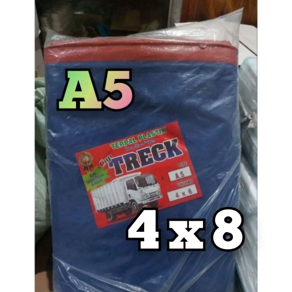 Jual terpal plastik korea 4x8 A5 terpal atap tenda warung dan truck ...