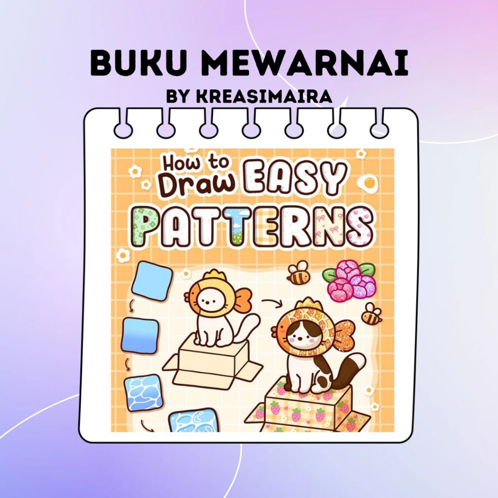 Jual Buku tutorial mewarnai how to draw pattern | Shopee Indonesia