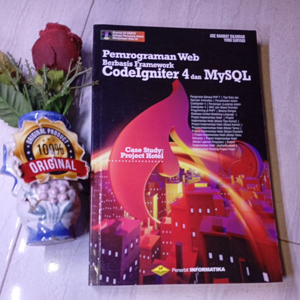 Jual Original pemrograman web berbasis frame work codelgniter 4 dan MySQL | Shopee Indonesia
