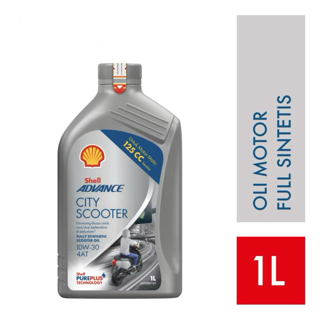 Jual Oli Shell Advance City (10W-30) Motor Matic | 1L | Shopee Indonesia