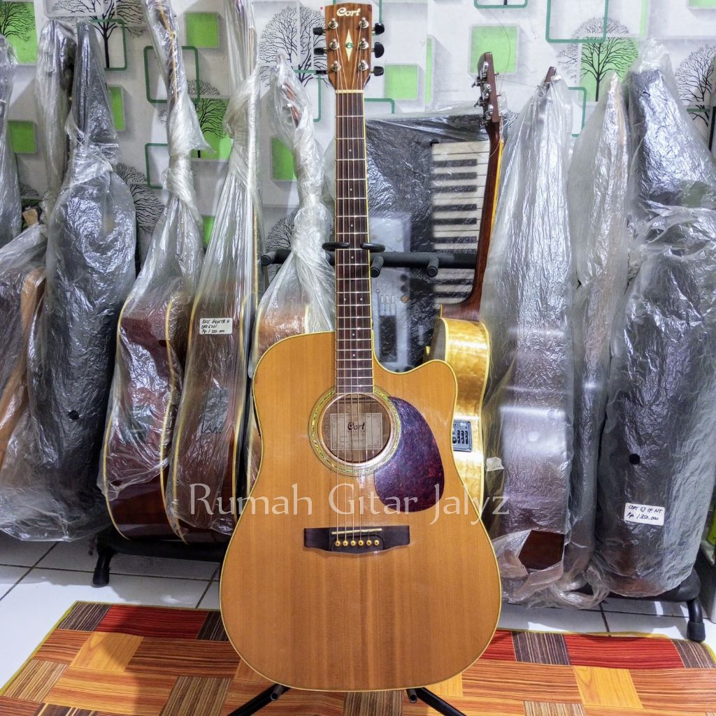 Jual gitar bekas second original CORT MR710F NAT plus hardcase | Shopee ...