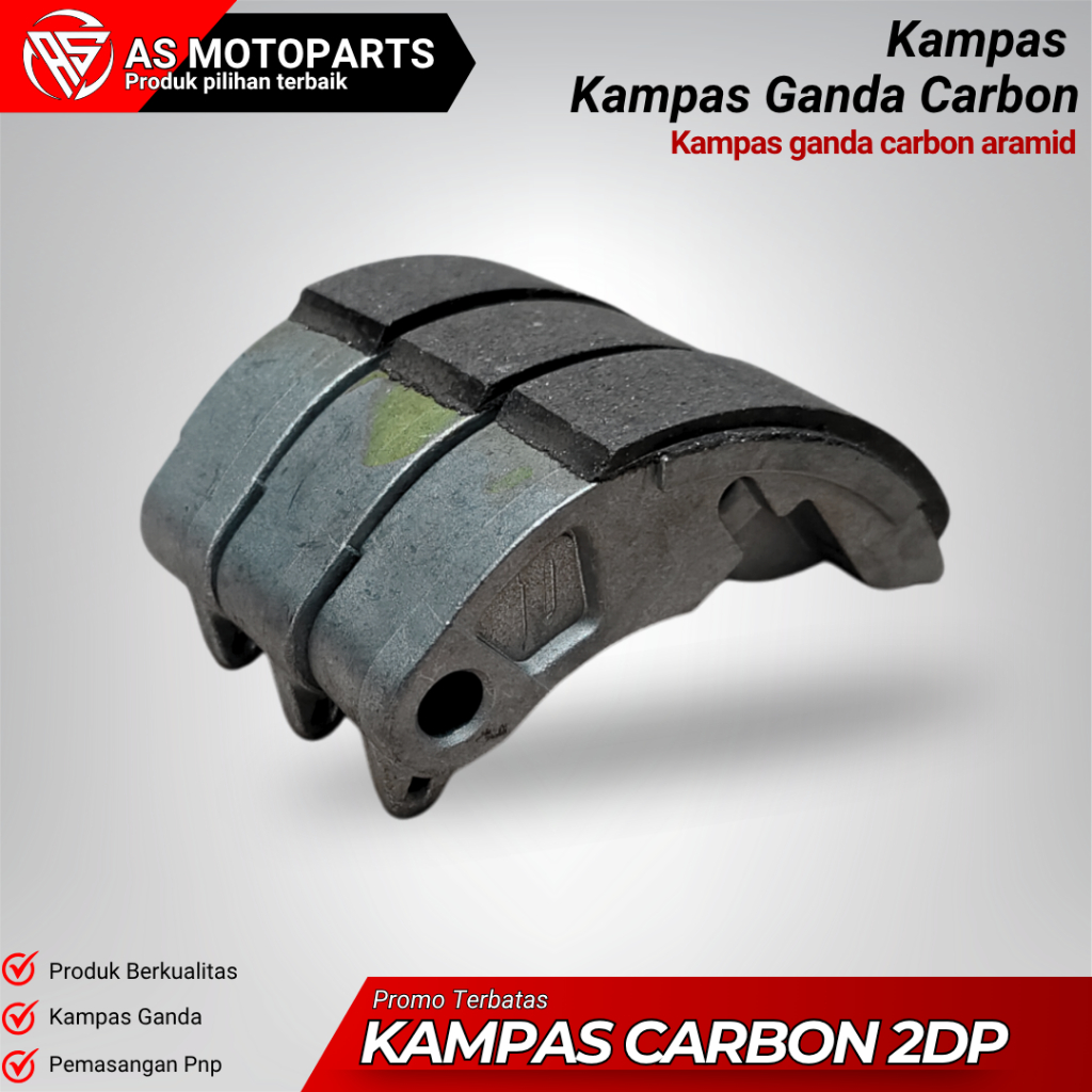 Jual KAMPAS GANDA KARBON KEVLAR ARAMID 2DP KAMPAS GANDA VARIO/PCX/NMAX ...
