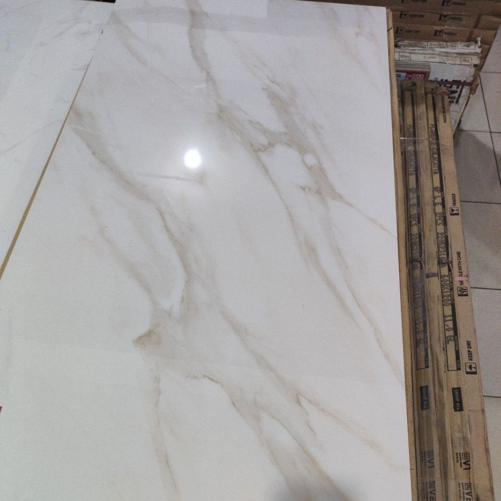 Jual Granit Indogress Dolce Carara 60x120 kw3/Dus (kilap) | Shopee ...