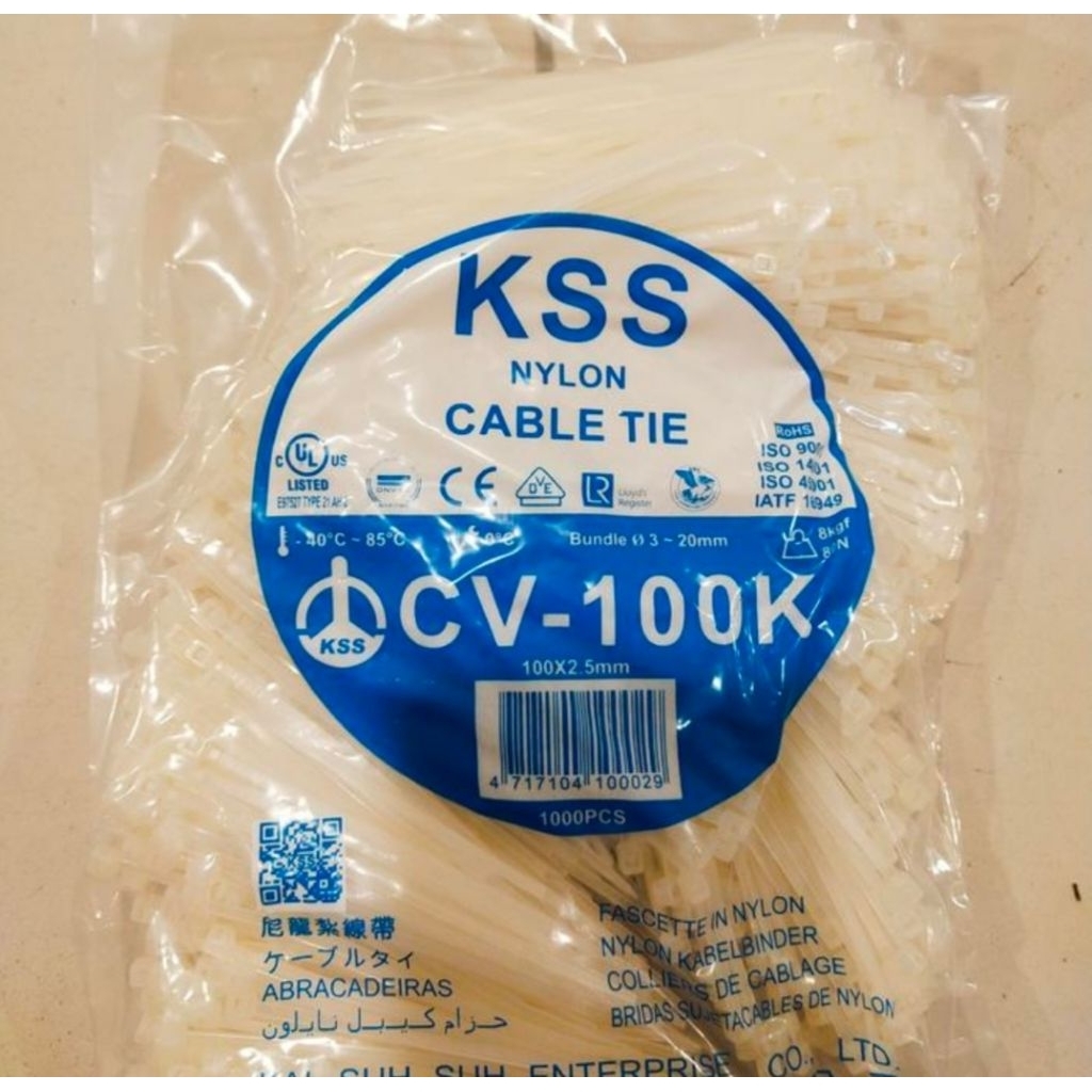 Jual Kabel Ties KSS 10 CM Isi 1000PCS | Shopee Indonesia