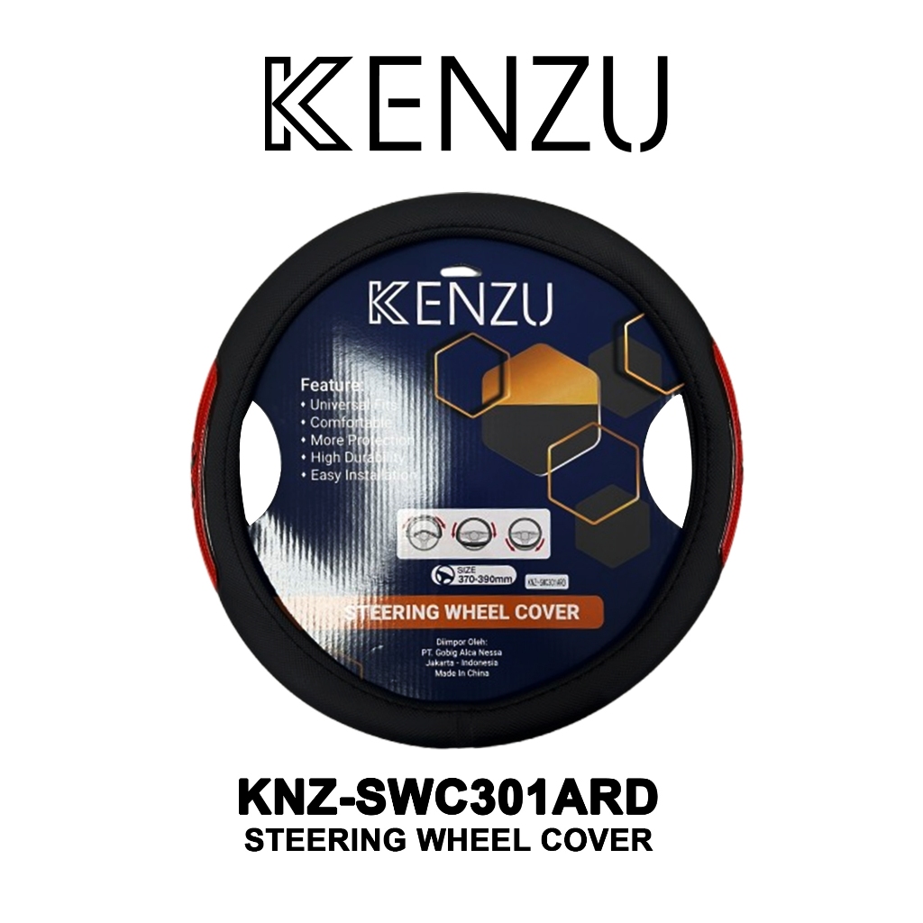 Jual KENZU KNZ-CS301 Sarung Stir Mobil | Anti Slip, Universal Fit ...
