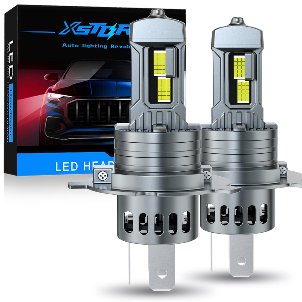 Jual XSTORM 2pcs H4 LED Headlight Bulbs with Fan 80W High Power H4/ H7 ...