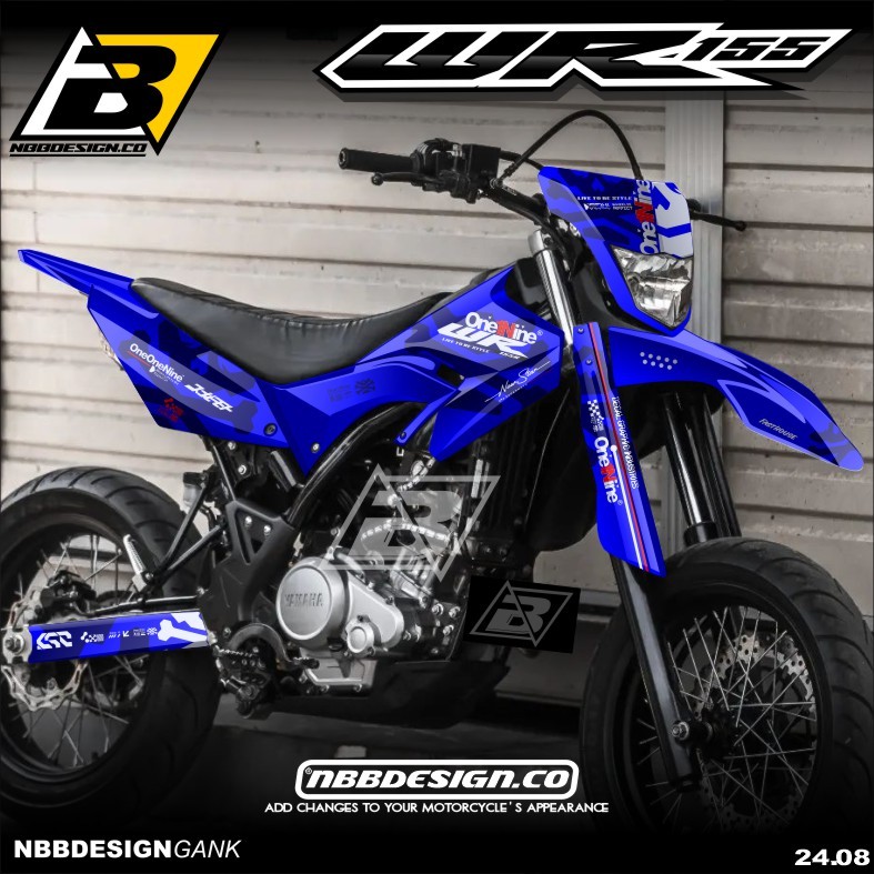 Jual Decal Stiker Yamaha WR 155 R Supermoto Surex Full body Bebas ...
